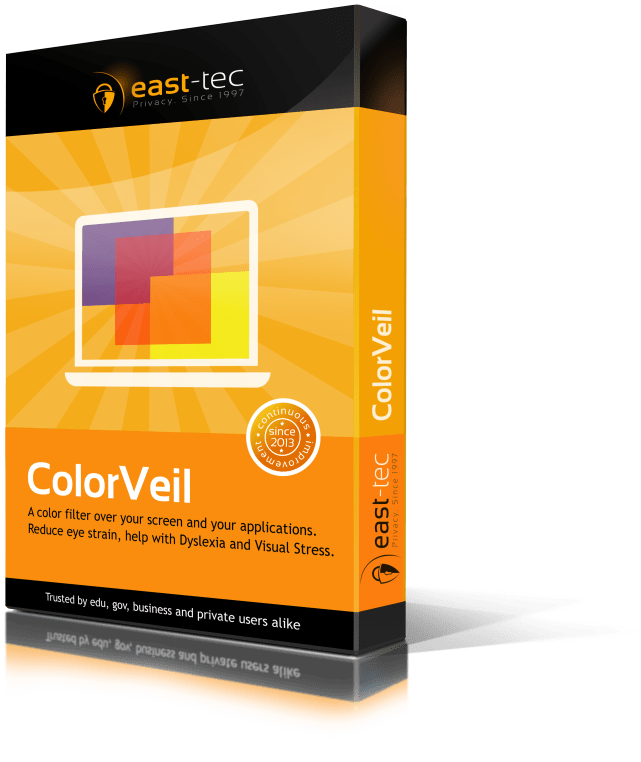 ColorVeil: Screen color filter | Help with dyslexia and eye strain